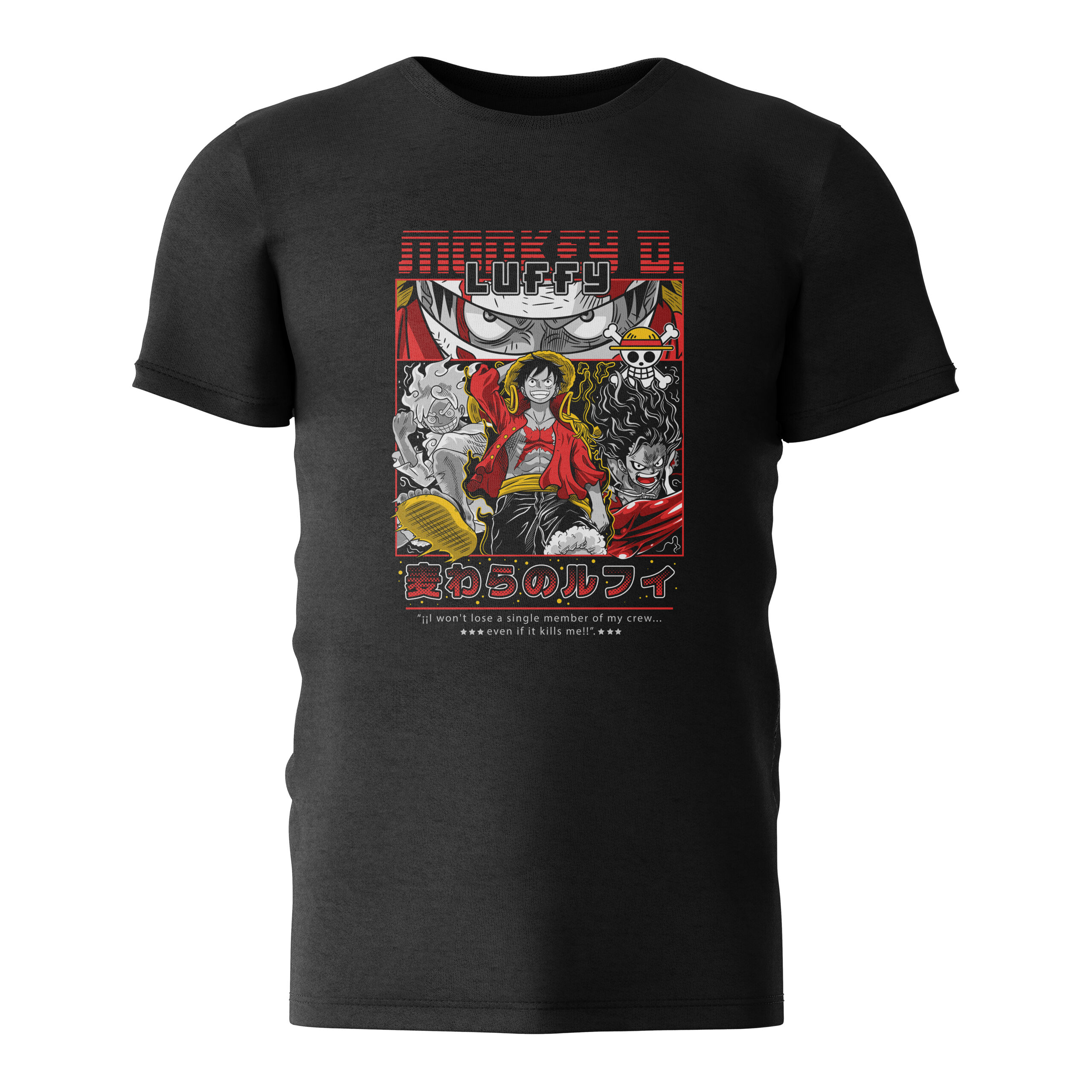 One Piece Luffy All Gears T-Shirt - ALTERCOS - Only €14.99 - FREE SHIPPING